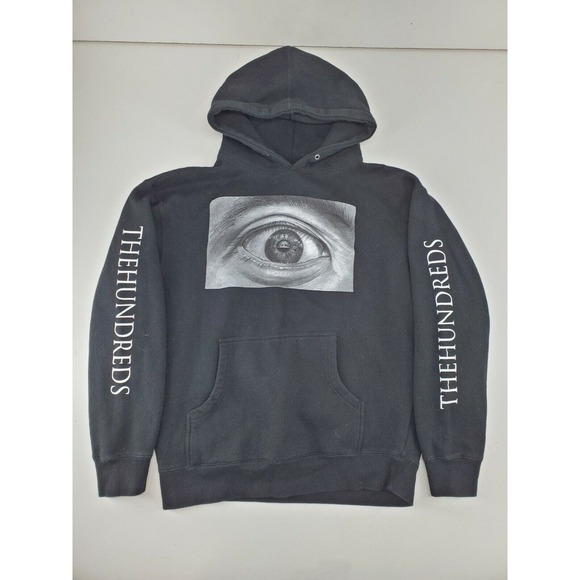 The Hundreds | Shirts | Vintage The Hundreds Hoodie Mens M Black Atomic ...